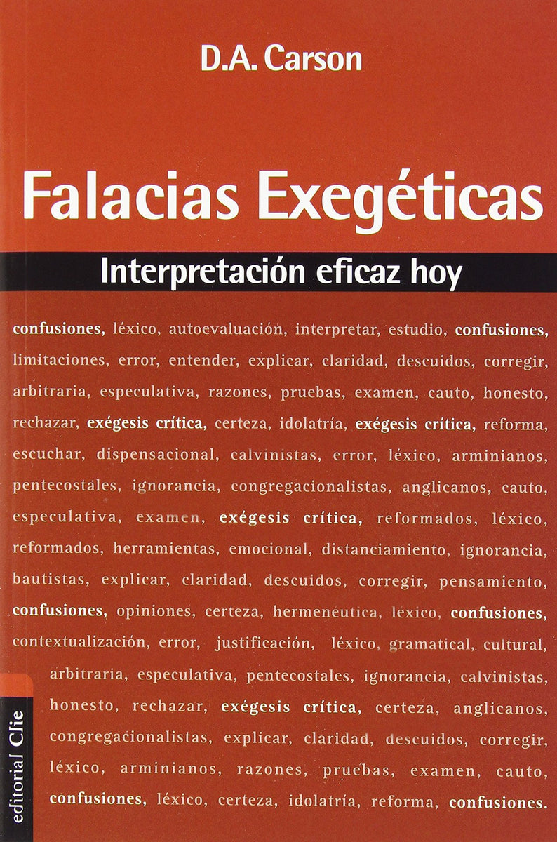 Falacia Exegetica – Libreria Huellas